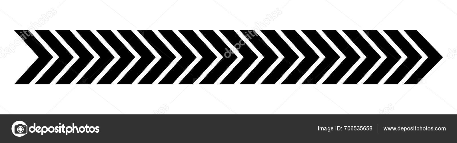 Image vectorielle Symbole Flèche Dynamique Noire Icône Flèche Moderne ...