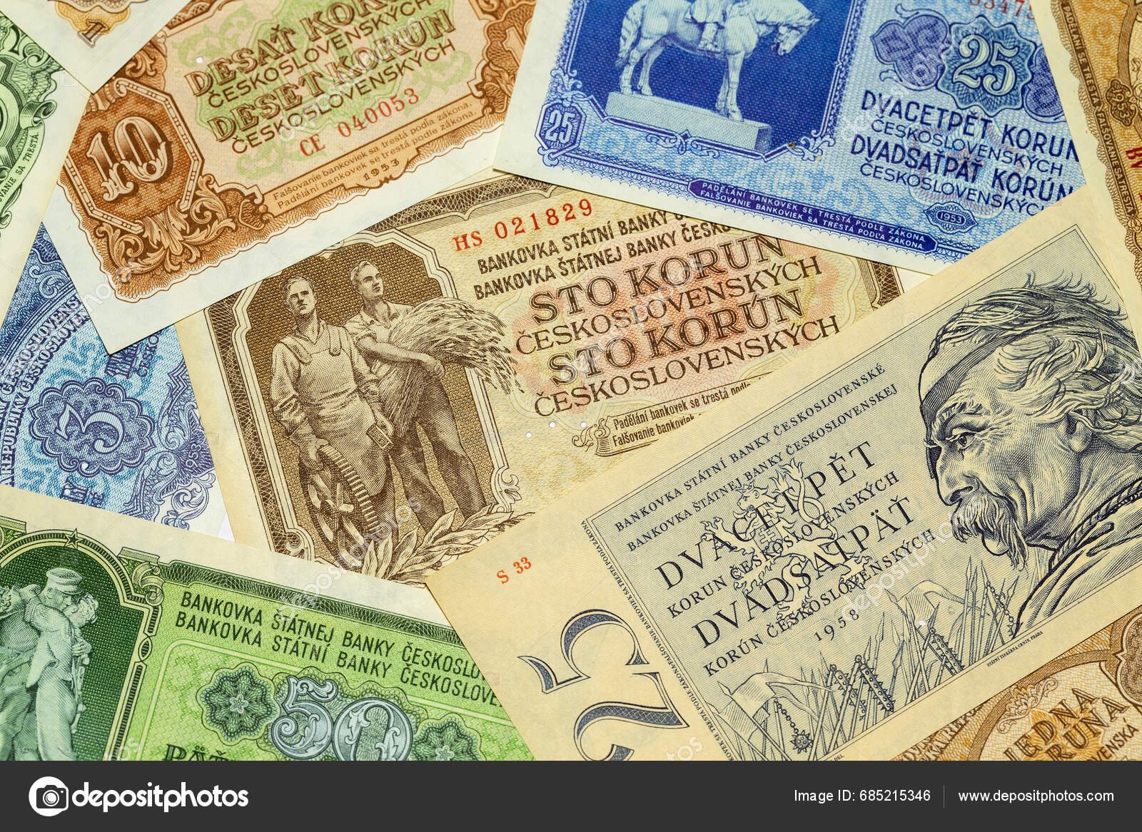 Different Kinds Old Banknotes All World Detail — Stock Photo © Cajano ...