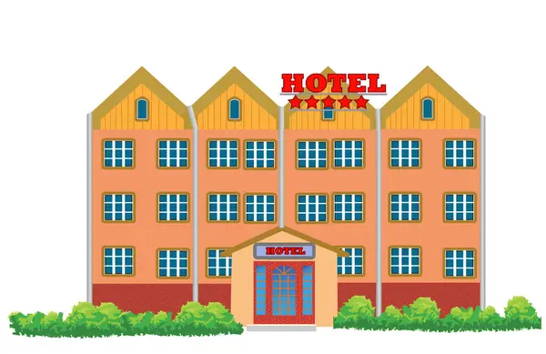 Cartoon hotel Vector Images | Depositphotos