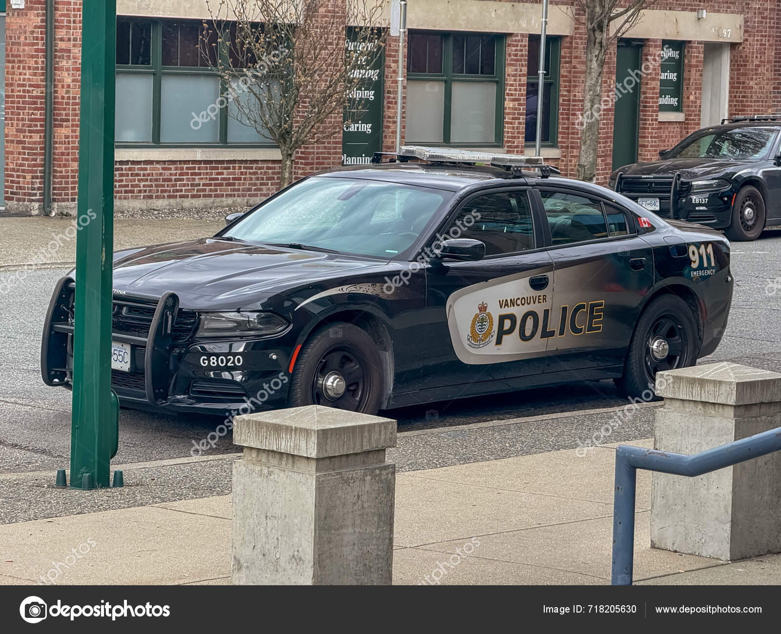 Vancouver Canada May 2024 Vancouver Police Vehicle Park Streets ...