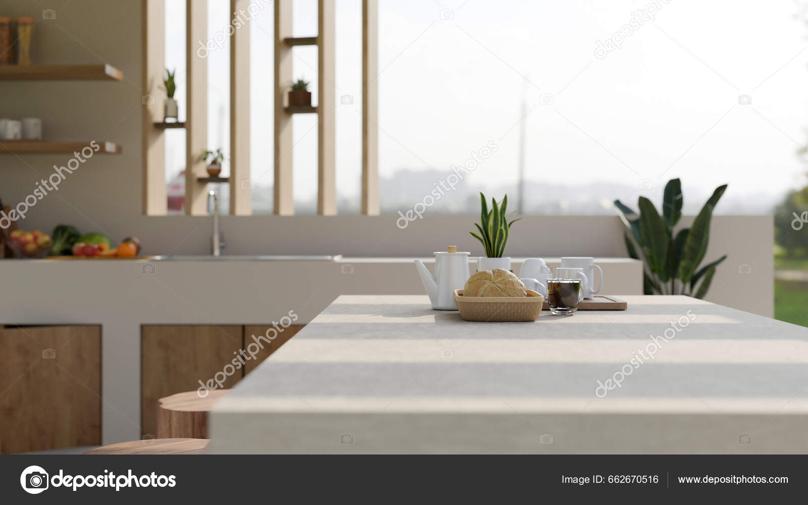 Kitchen Counter Close Up