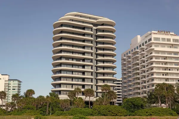 Arquitectura Fachada Rascacielos Centro Miami Rascacielos Fachada Arquitectura Florida ...