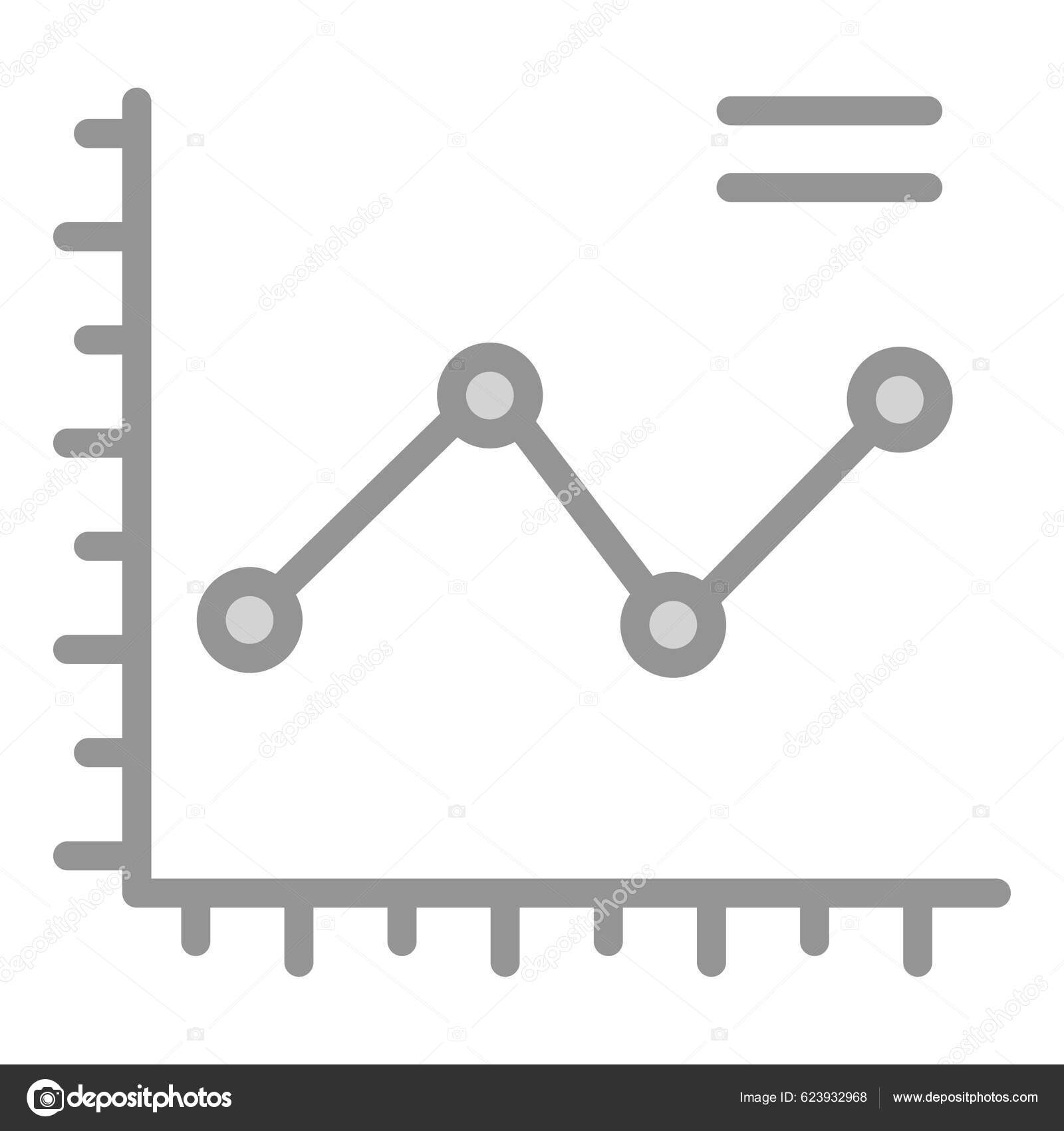 Graph Icon User Interface Vector Illustration Simple Vector Sign Trendy ...