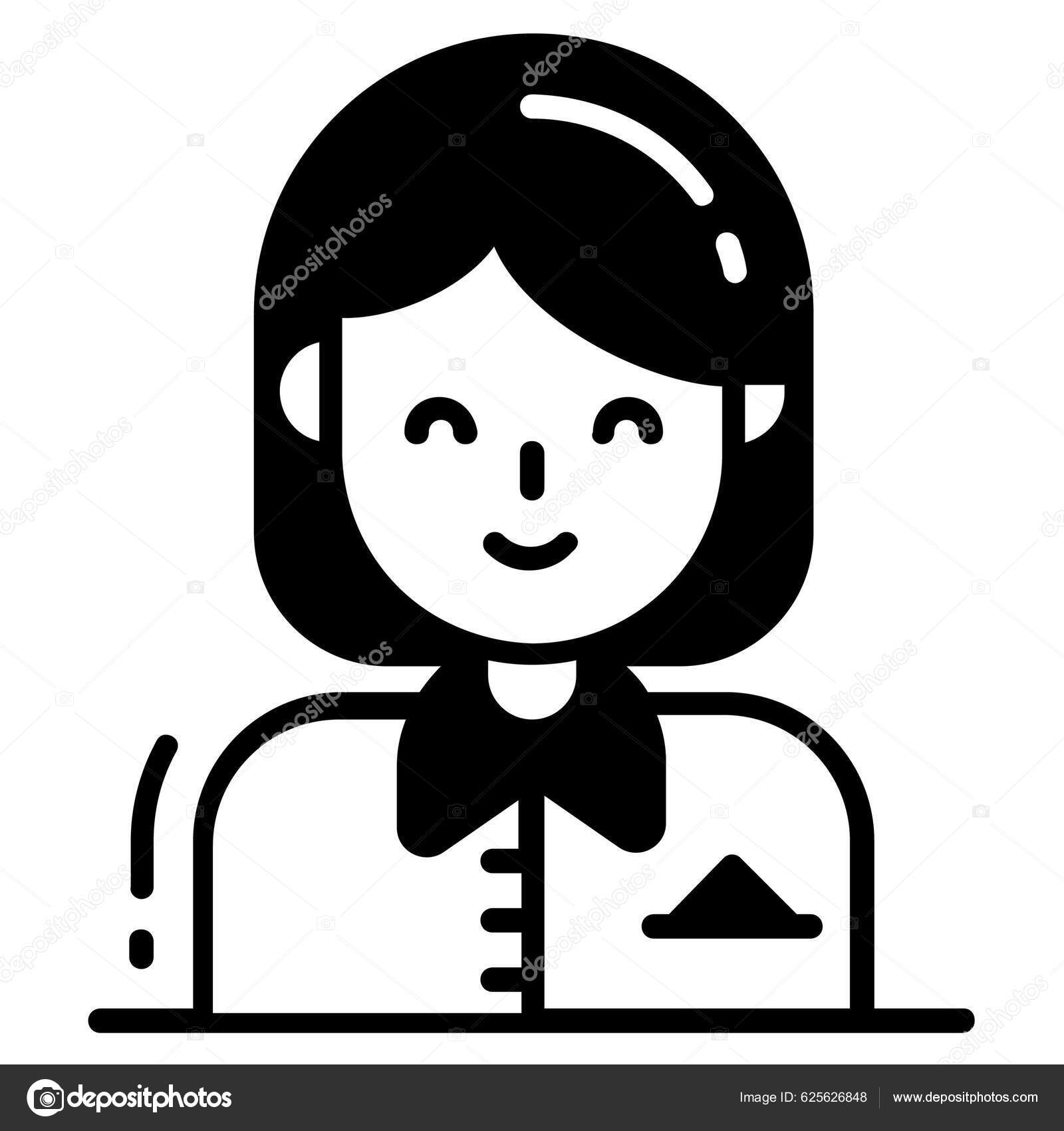Manager Icon Single Avatar Vector Illustration Stock Vector Image by ...