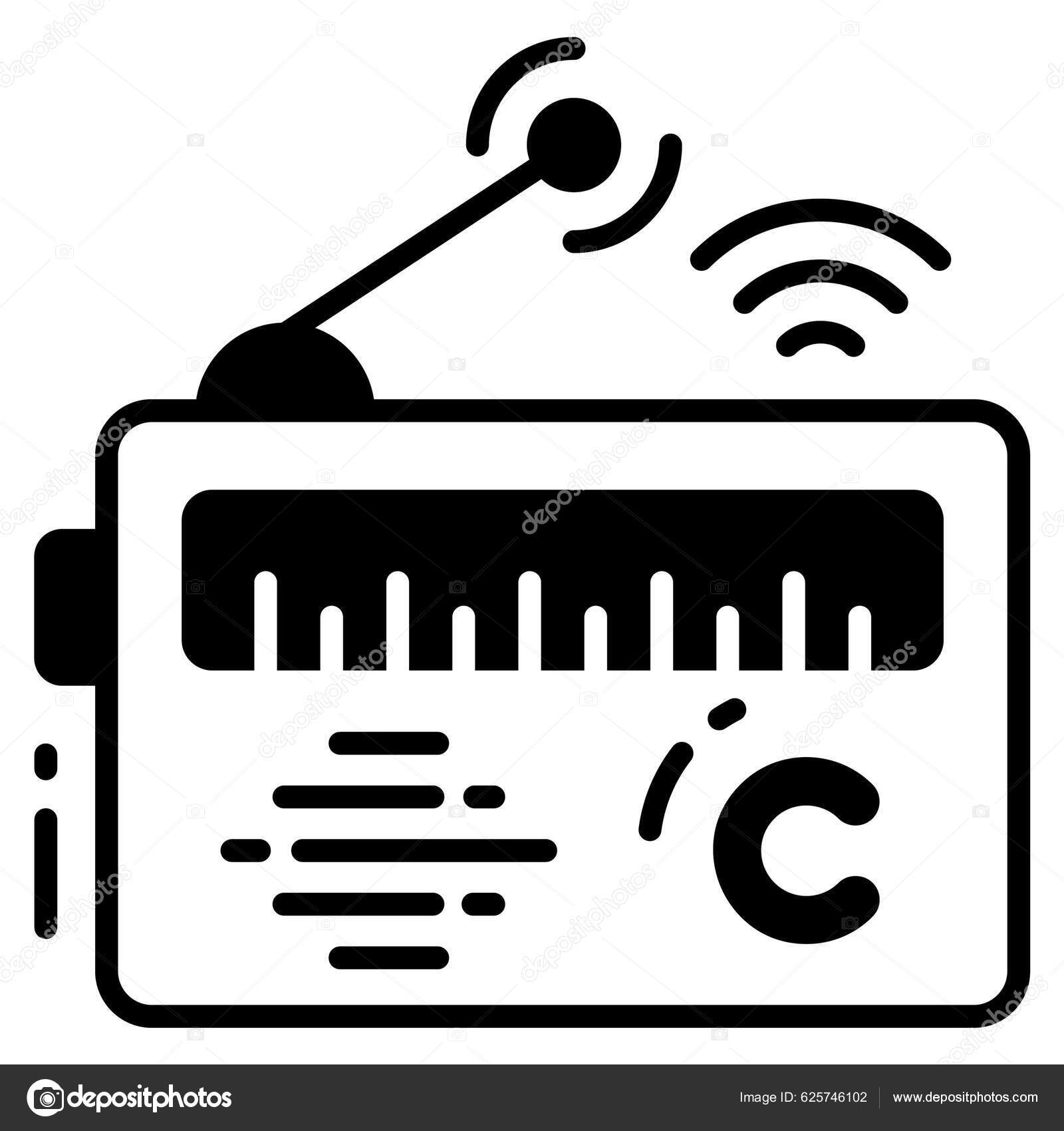 Radio Broadcast Copyright Law Intellectual Property Icon Stock Vector ...