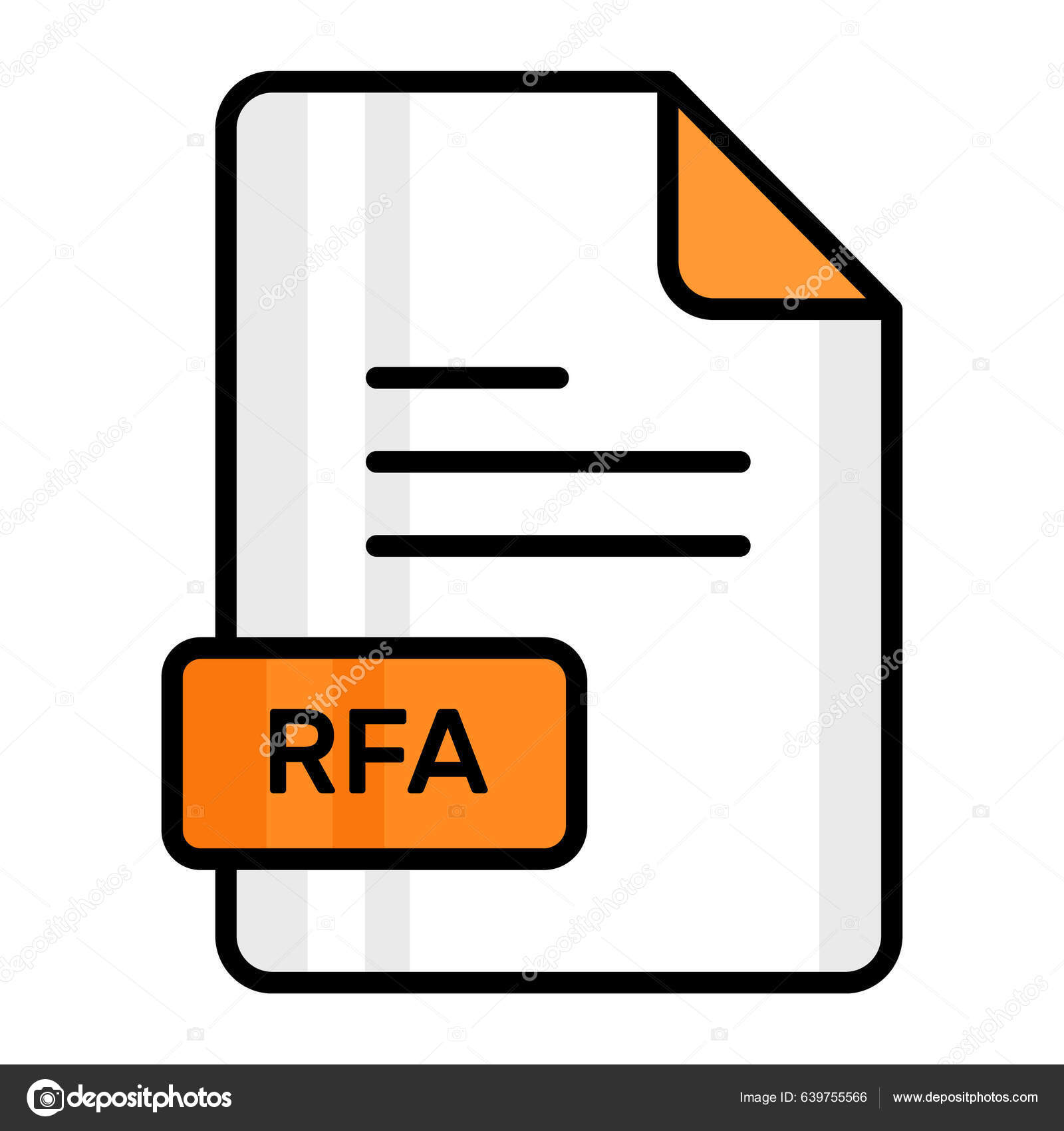 Amazing Vector Icon Rfa File Editable Design Stock Vector by ©IconsHome ...