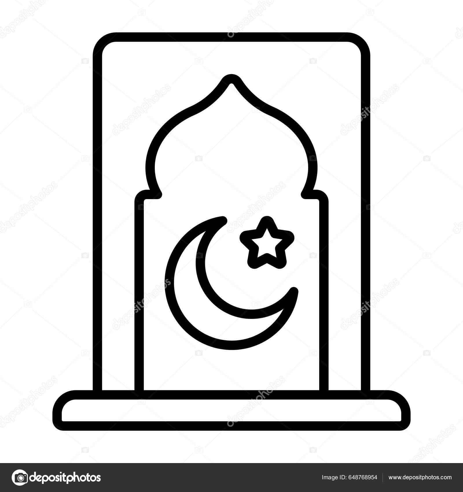 Islamic Clipart Black And White Sun