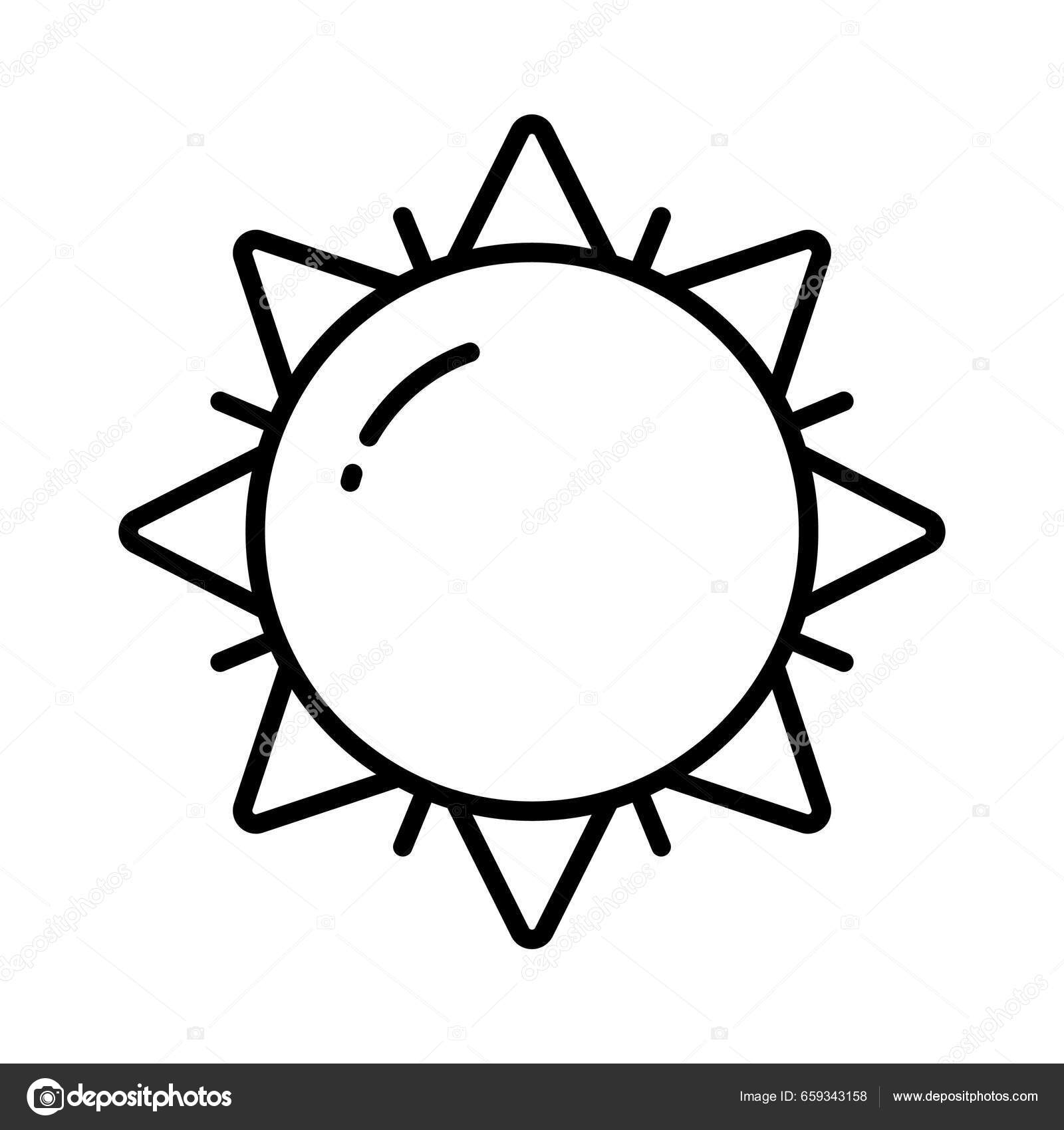 Grab Amazing Icon Sunshine Editable Sunrise Trendy Style Stock Vector ...