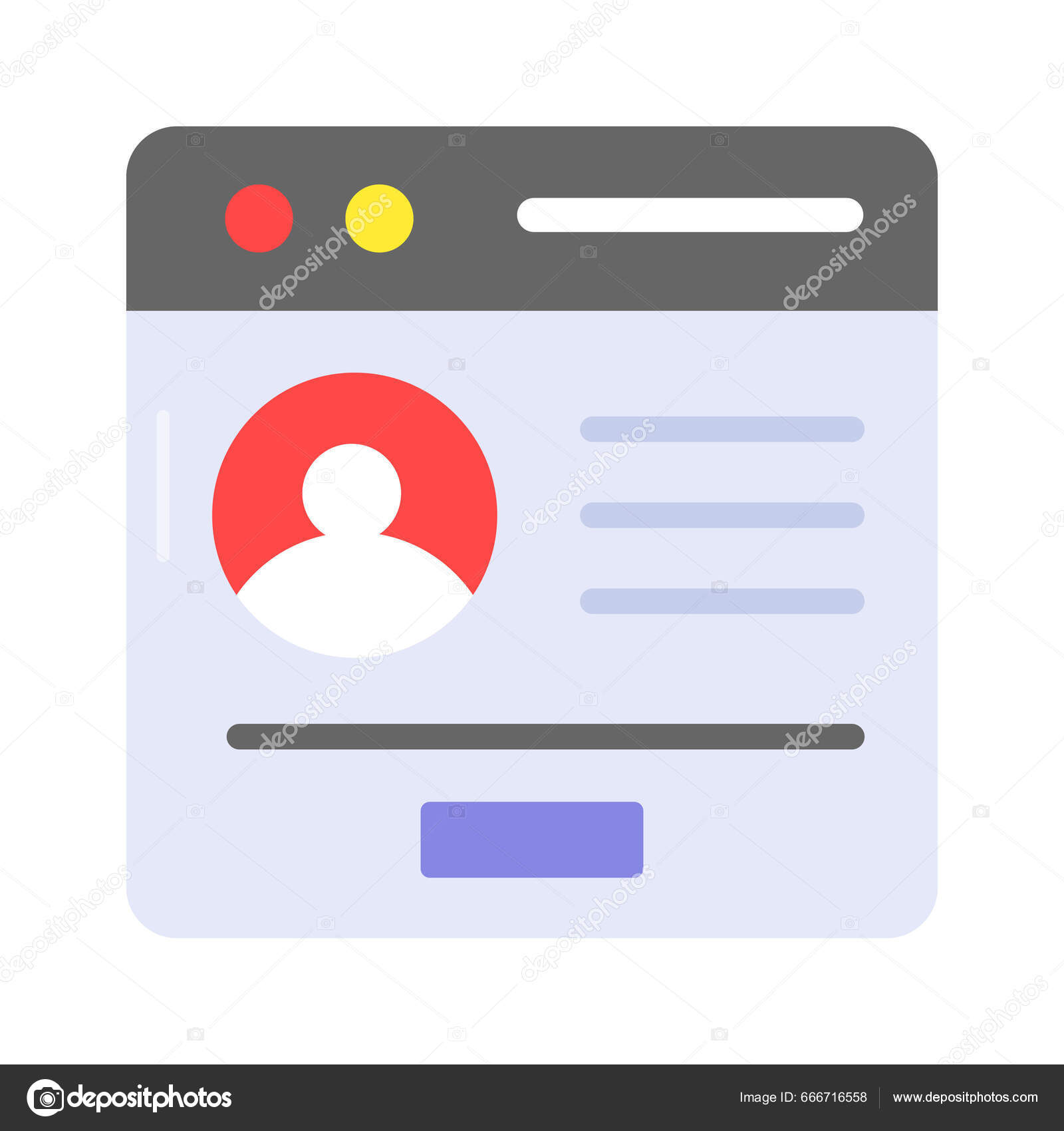 Web User Vector Design Isolated White Background Premium Icon Stock ...