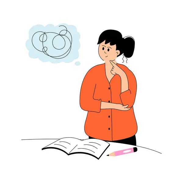 Vectores de Estudiante pensando, imágenes vectoriales | Depositphotos