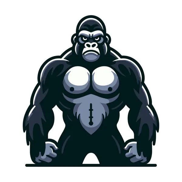 100,000 Gorilla gym Vector Images | Depositphotos