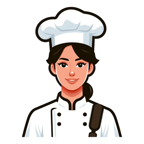 Female cook logo Vector Images | Depositphotos