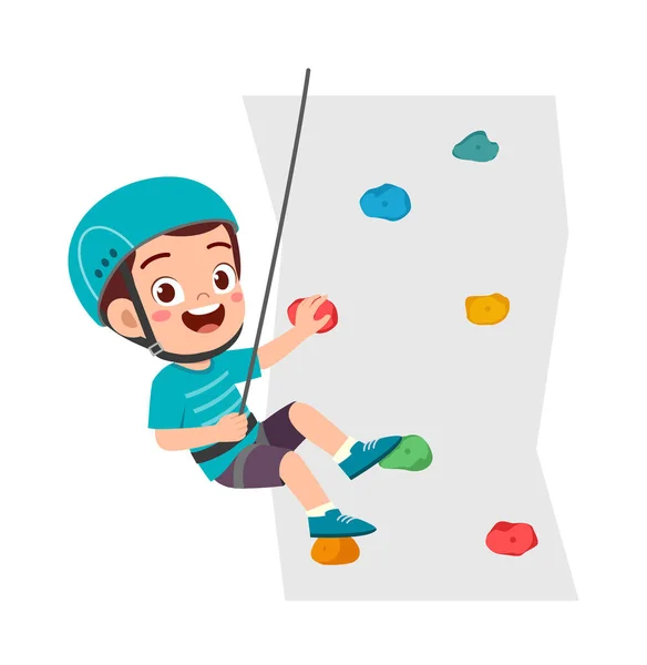 Cartoon Abseiling Clipart