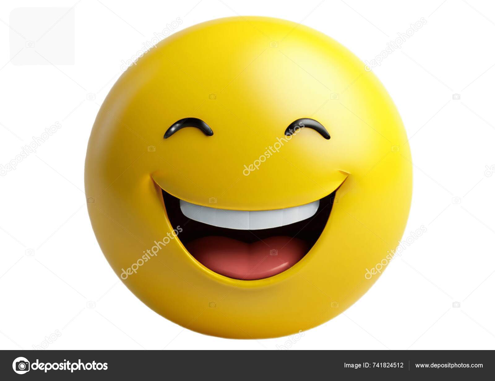 Modern Emoji Set Various Reactions Design Yellow Smiley Icon Design ...