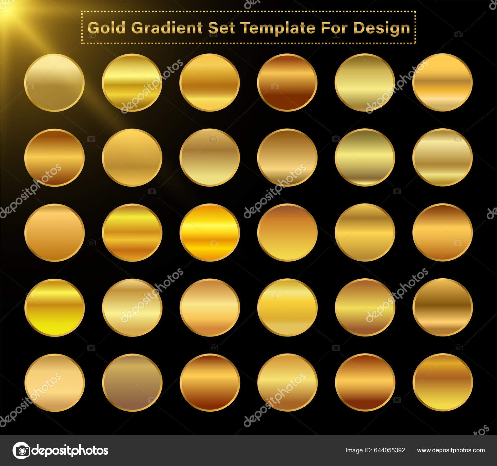 Gold Background Texture Vector Icon Seamless Pattern Stock Vector by ...