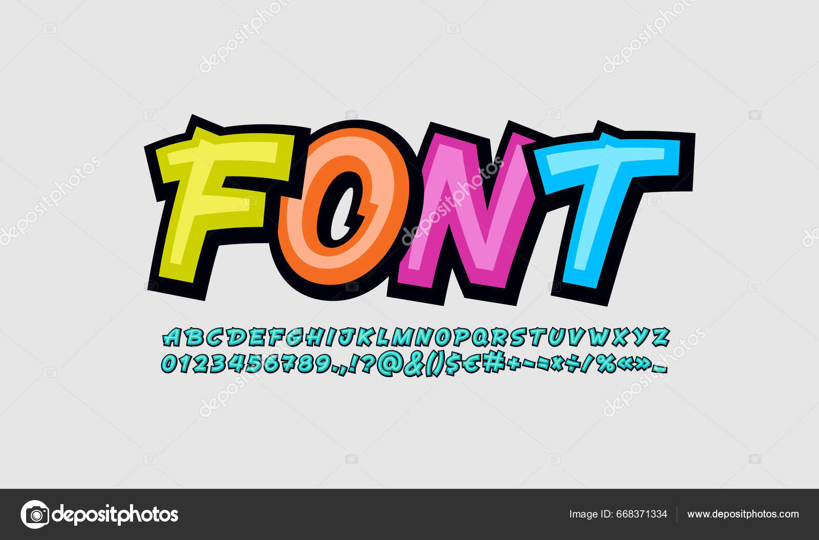 Comic Handwritten Font Script Alphabet Calligraphy Cursive Typeface ...