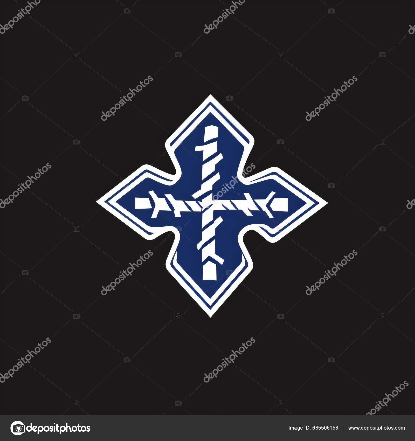 Cross Logo Design Vector Template Stock Vector by ©feepic 685506158