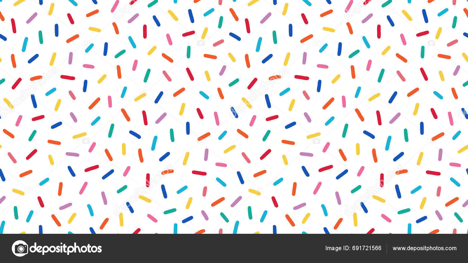 Donut Sweet Confetti Background Sweet Cake Donut Confetti Texture ...