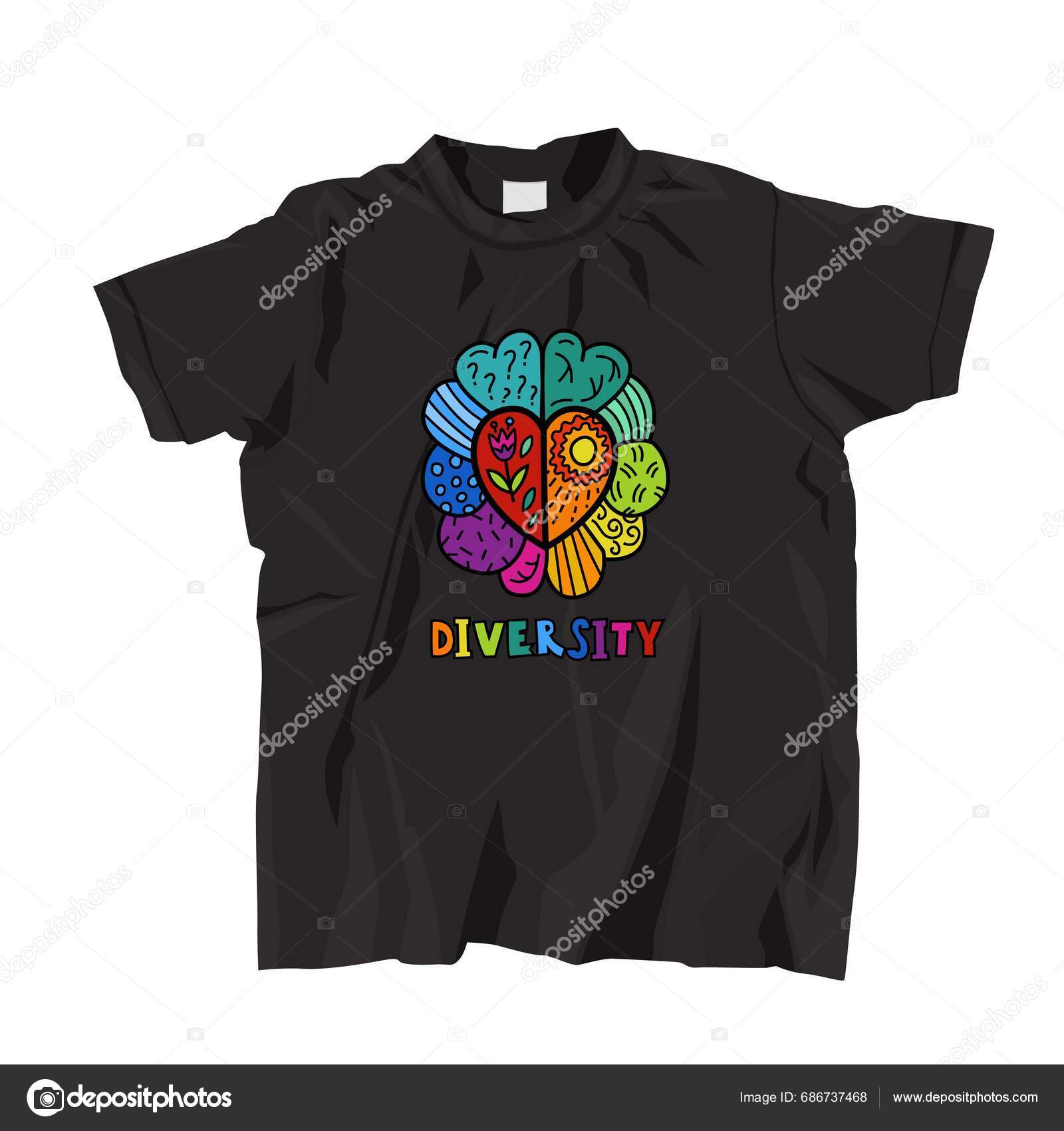 Variety Symbol Composed Vibrant Spectrum Colors Gradient Represents ...
