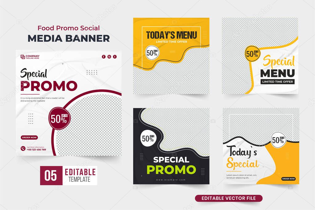 Alimentación promo redes sociales post colección con vino tinto y ...