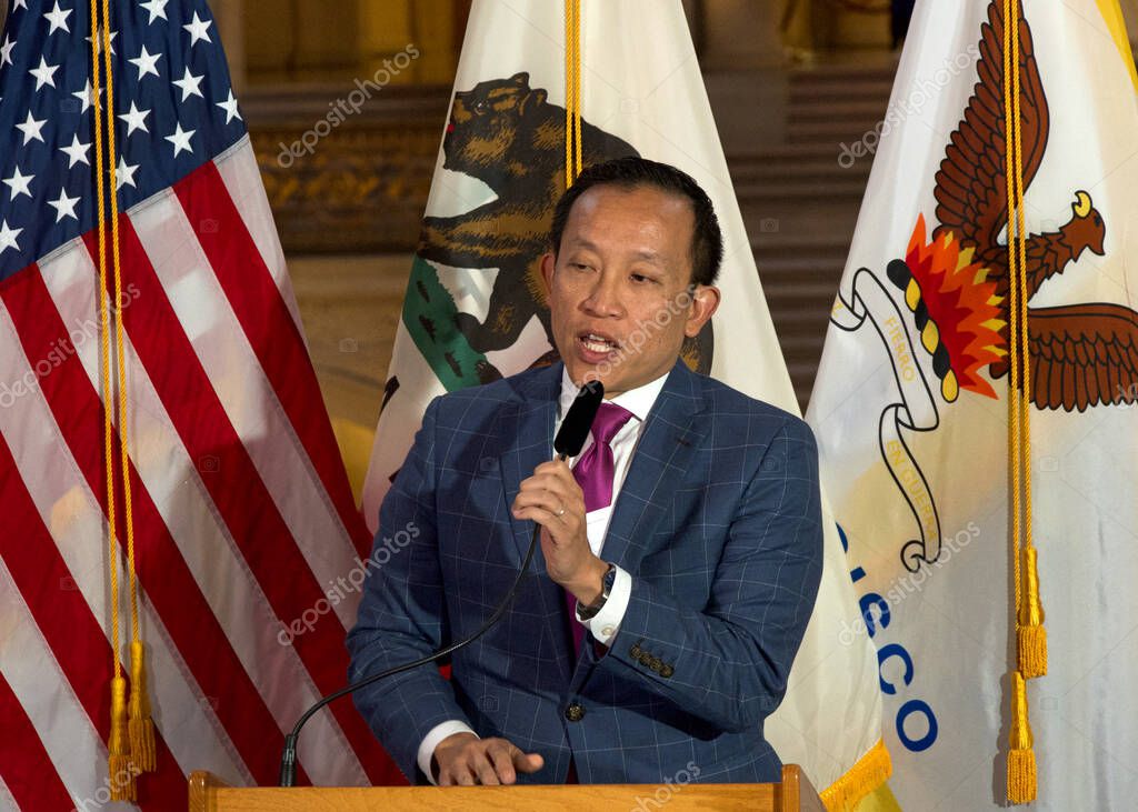 San Francisco, CA - 31 de enero de 2024: El fiscal de la ciudad David ...