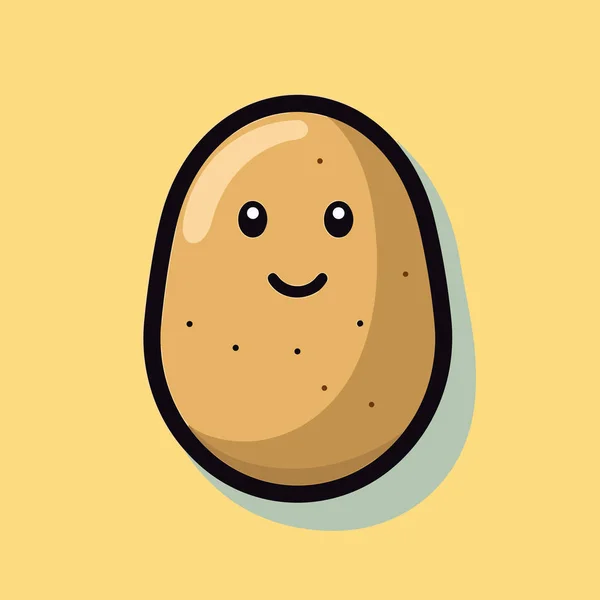 Cute Cartoon Potatoes