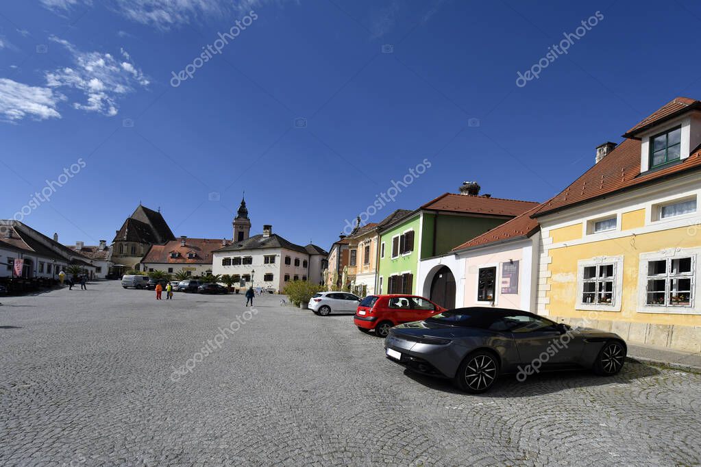 Rust, Austria - 23 de marzo de 2024: la plaza principal de la llamada ...