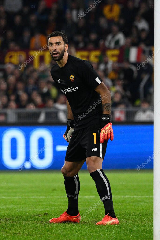 Rui Patricio (AS Roma) durante el partido de fútbol de la UEFA Europa ...