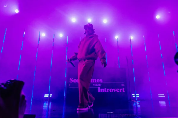 Little Simz Stage Music Concert Little Simz 2022 Live Tour – Stock ...