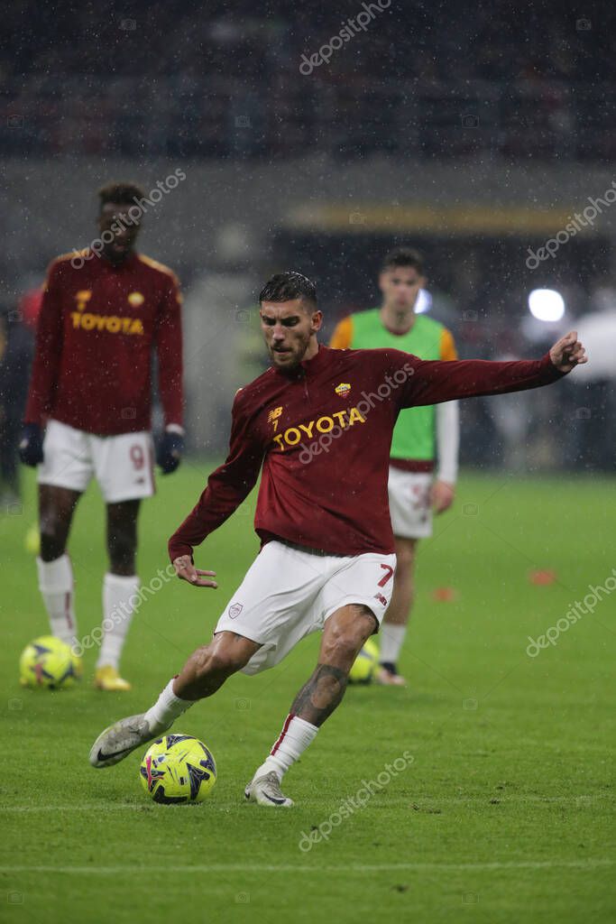 Lorenzo Pellegrini of As Roma during the Italian Serie A, football ...