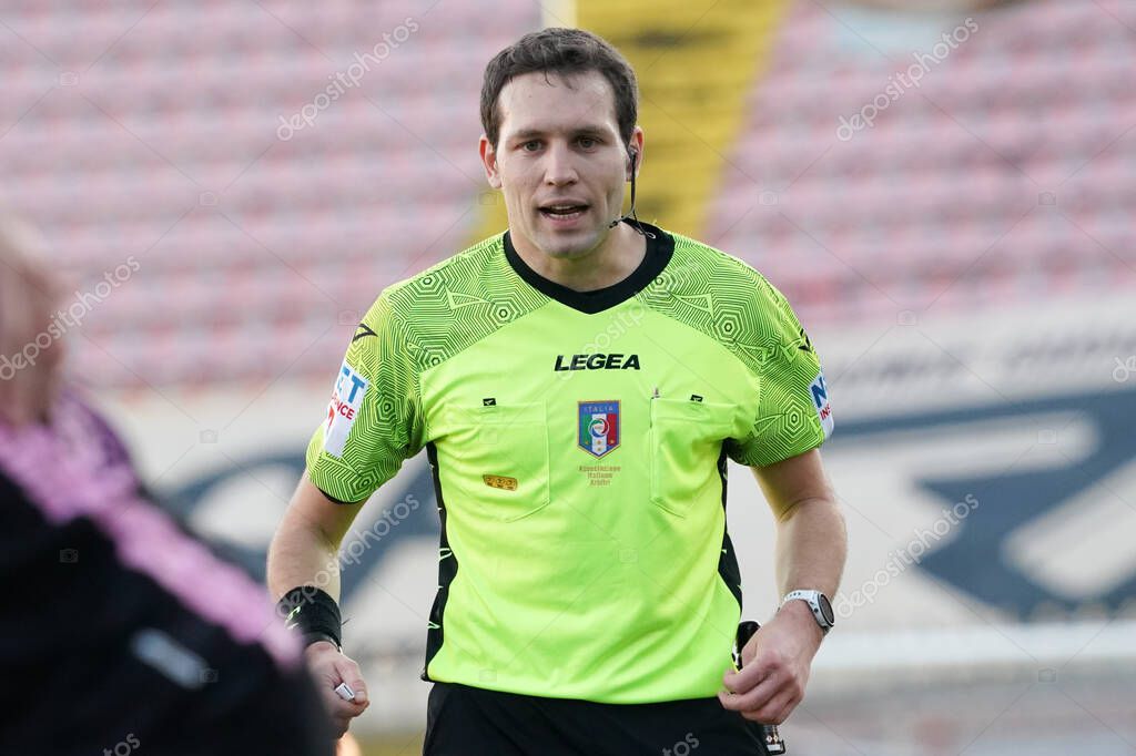 marcenaro (referee sez. ge noa) during Italian soccer Serie B match AC ...