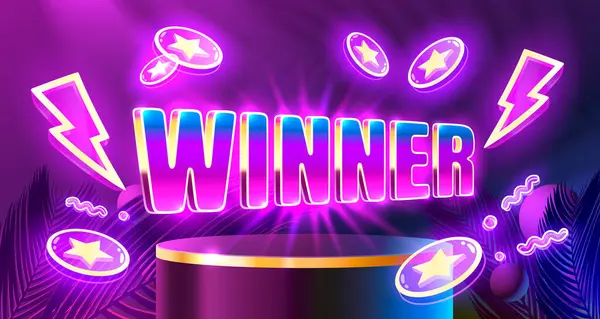 Winning stand ภาพเวกเตอร์สต็อก Winning stand ภาพประกอบที่ปลอดค่า ...