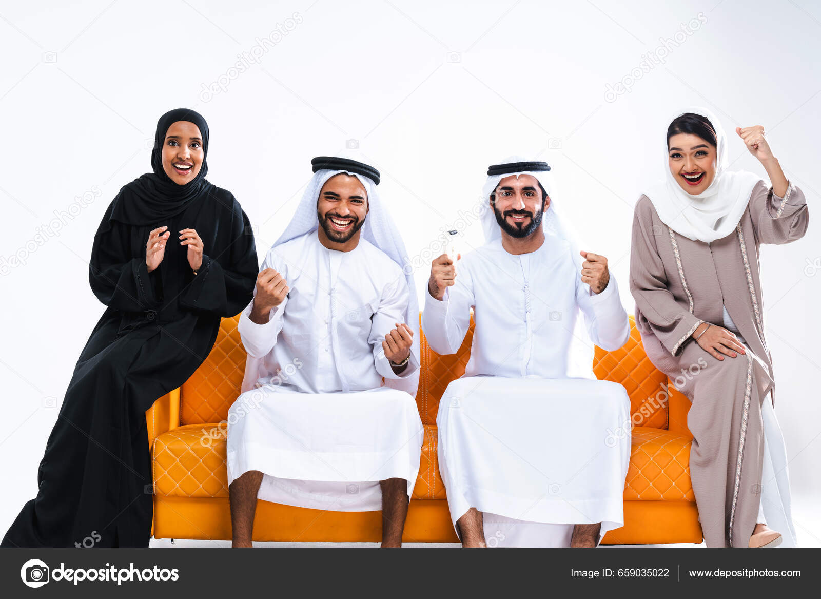 Traditional Arabian People