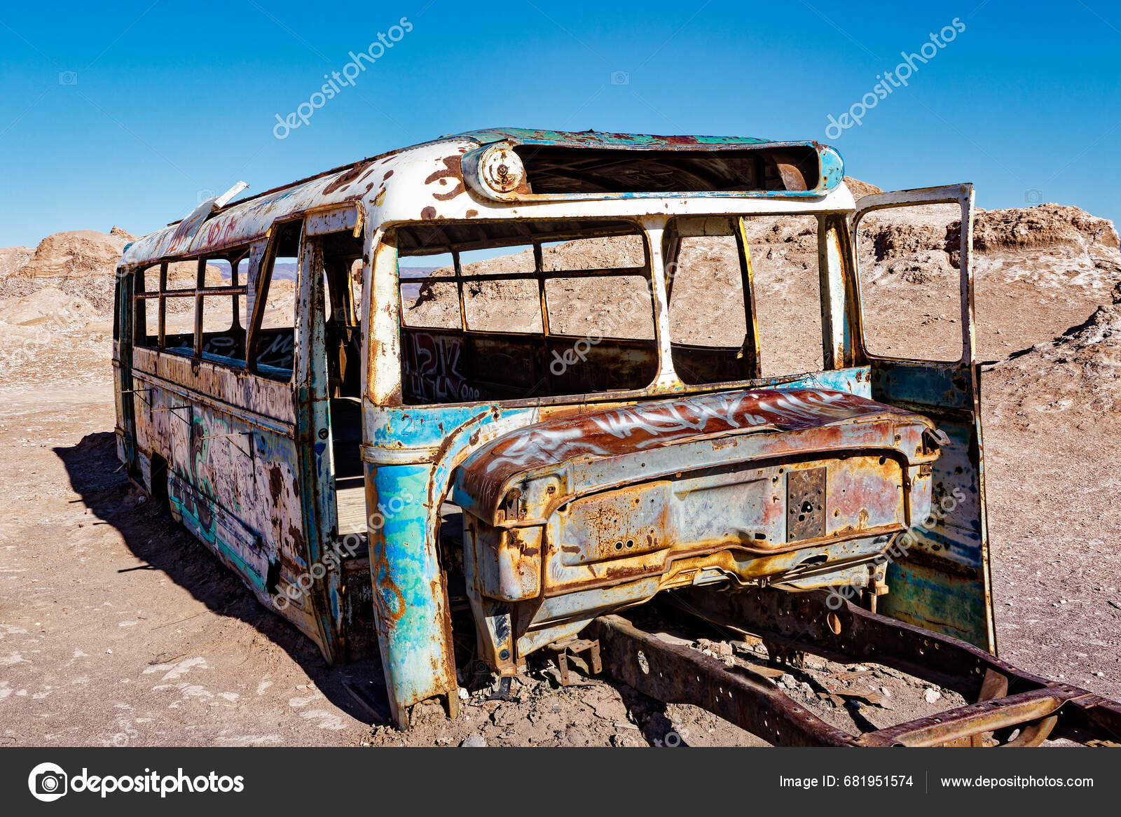 Magic Bus Atacama Desert San Pedro Atacama Loa Antofagasta Region ...
