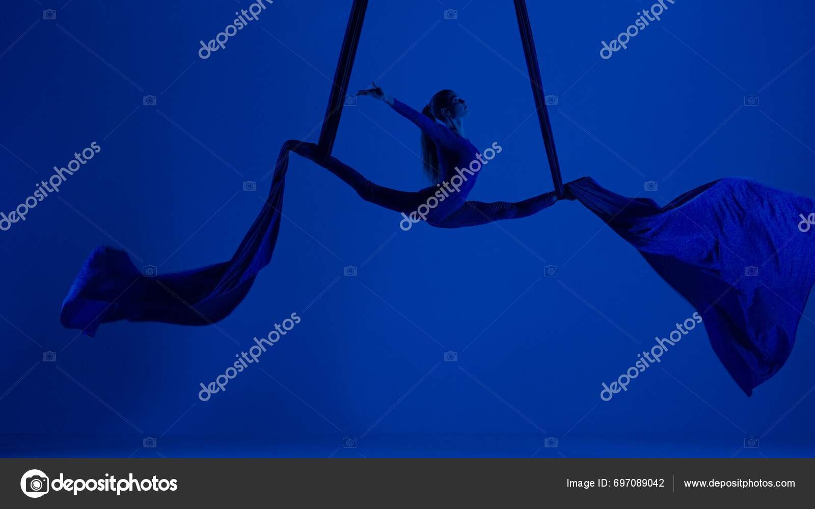 Modern Choreography Acrobatics Creative Advertisement Concept ...