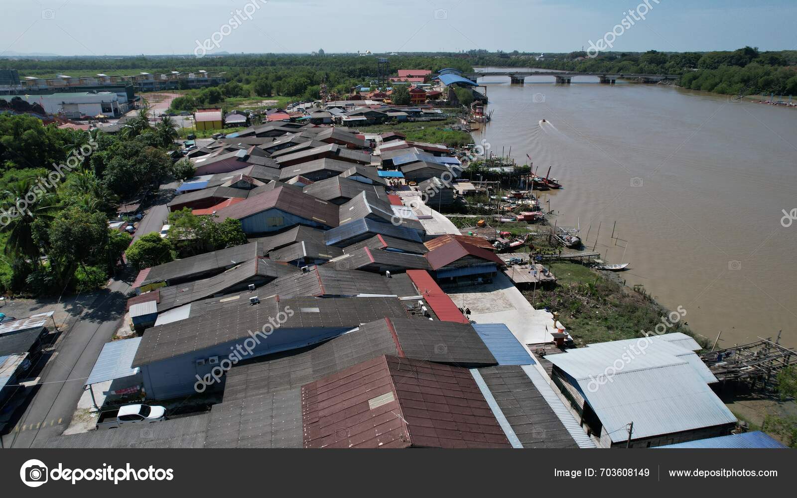 Kuala Selangor Malaysia February 2024 Coastal Village Kuala Selangor ...