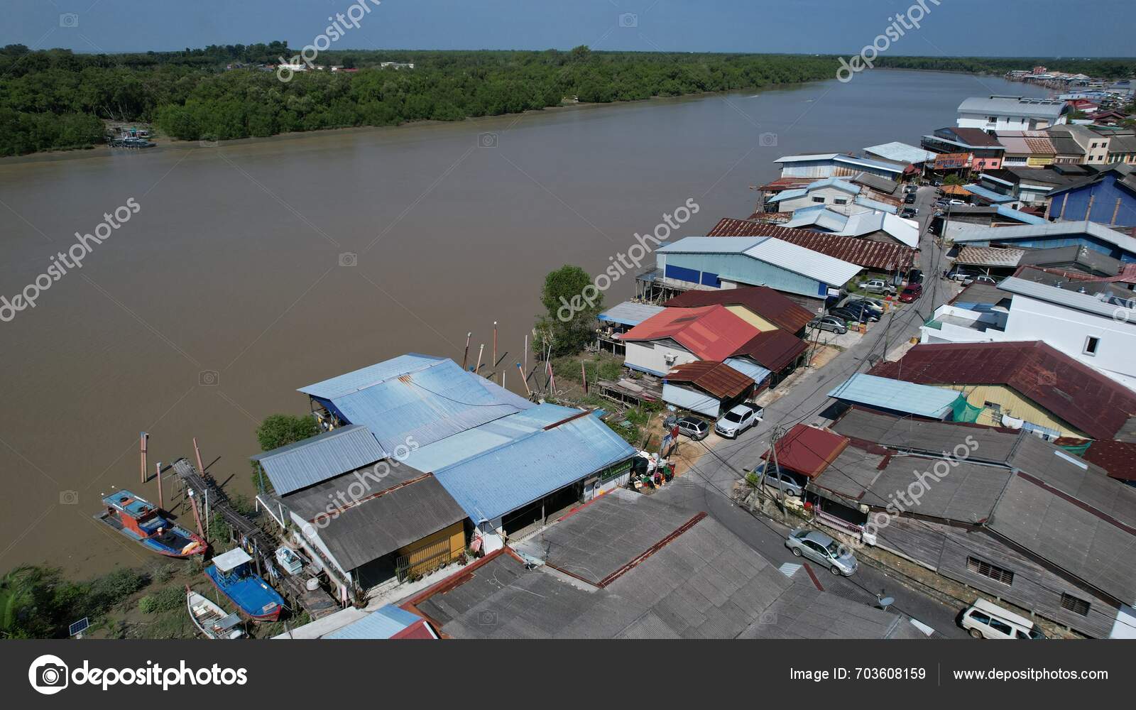 Kuala Selangor Malaysia February 2024 Coastal Village Kuala Selangor ...