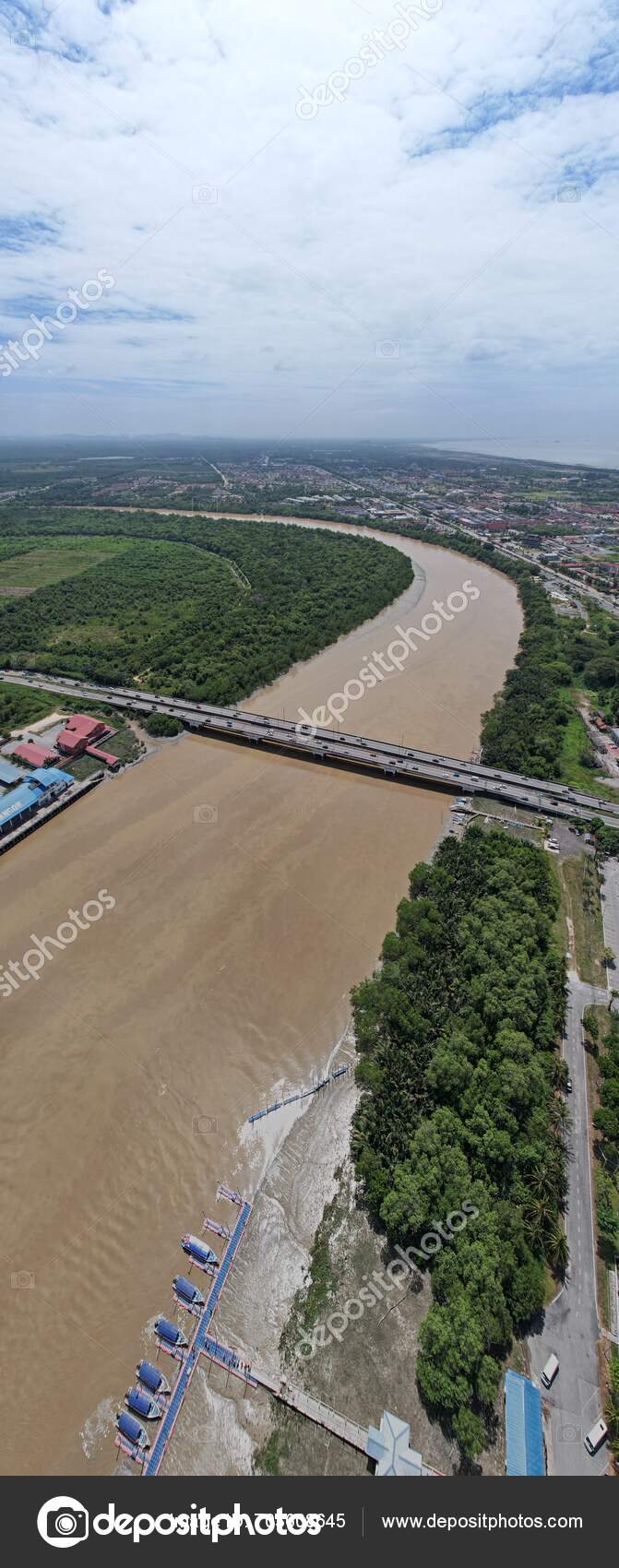 Kuala Selangor Malaysia February 2024 Coastal Village Kuala Selangor ...