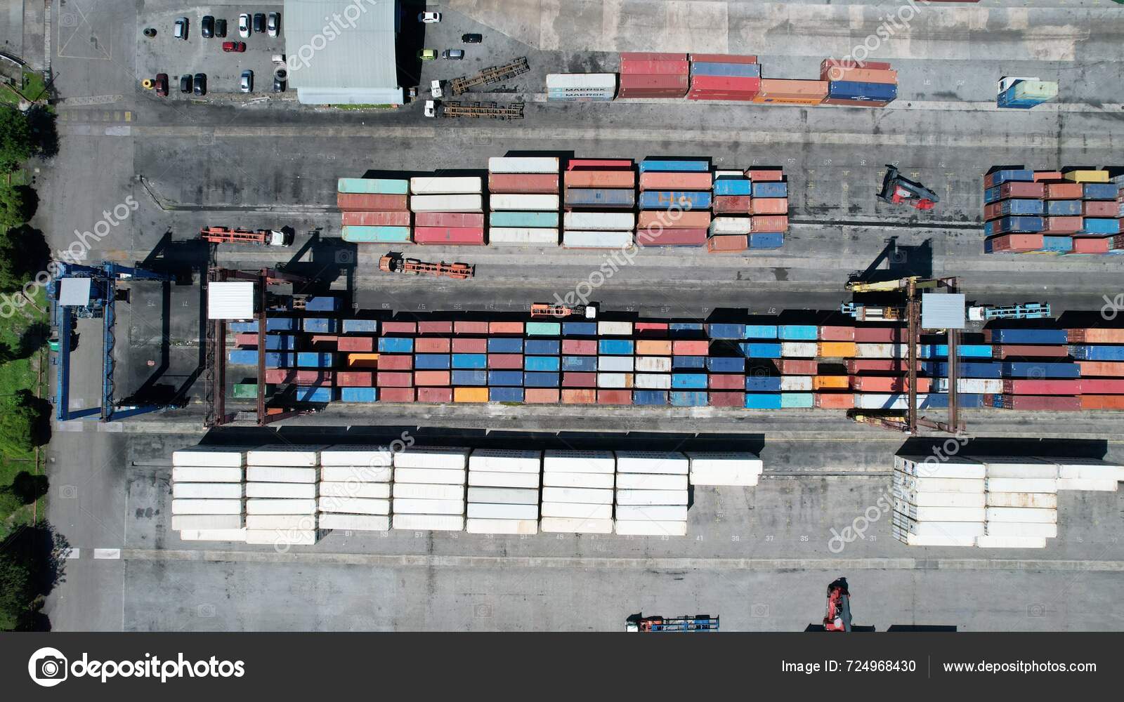 Kuching Malaysia June 2024 Senari Port Pending Terminal Port — Stock ...