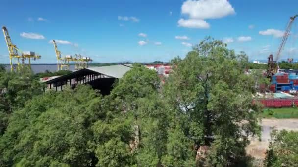 Kuching Malaysia June 2024 Senari Port Pending Terminal Port — Stock ...