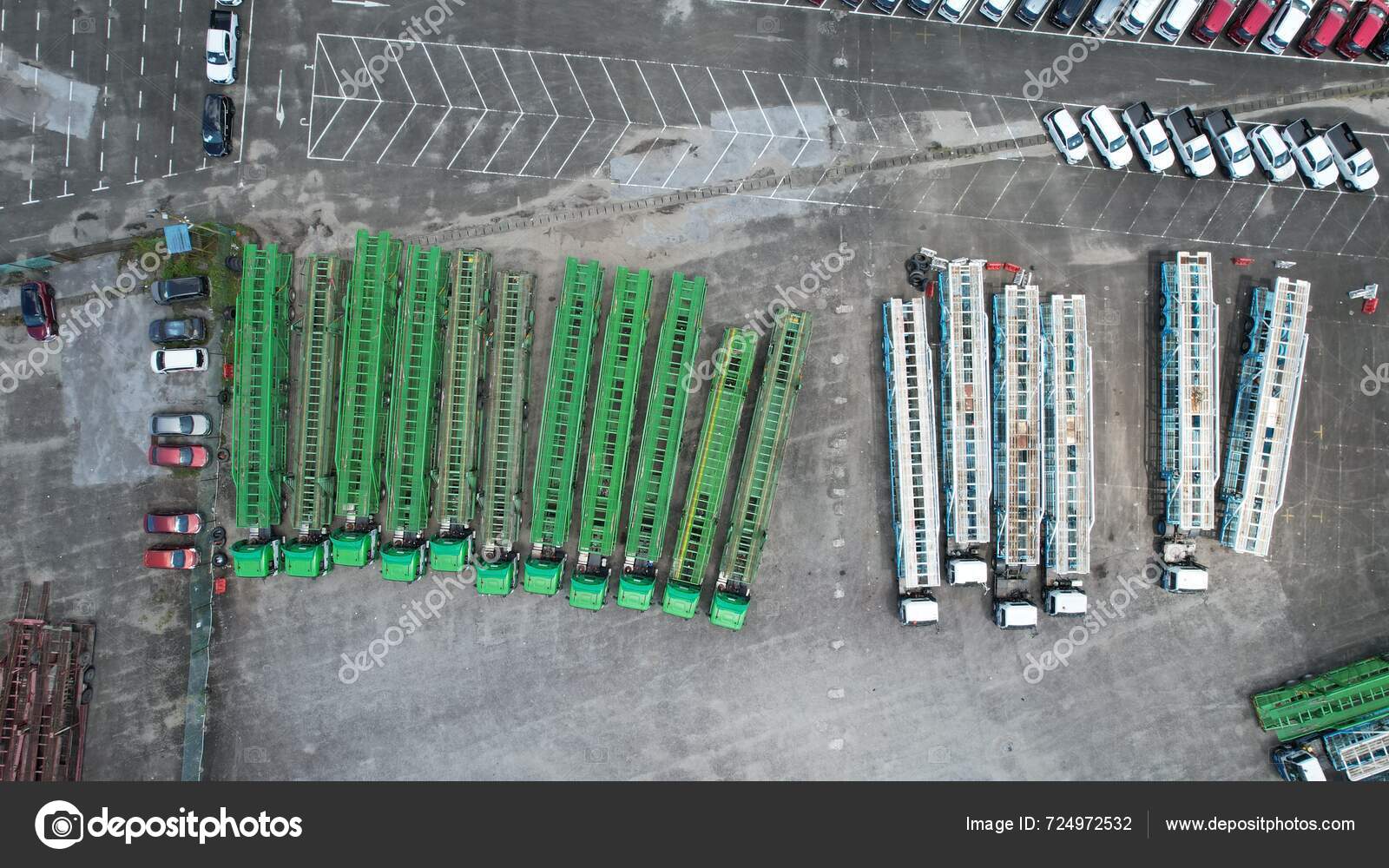 Kuching Malaysia June 2024 Senari Port Pending Terminal Port — Stock ...