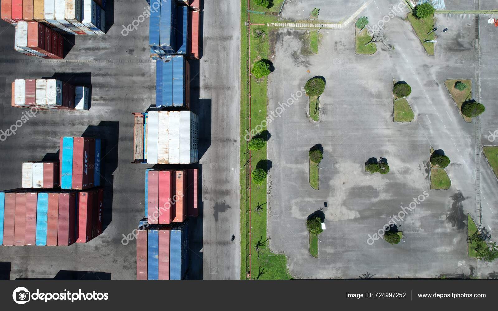 Kuching Malaisie Juin 2024 Port Senari Port Terminal Attente — Photo ...