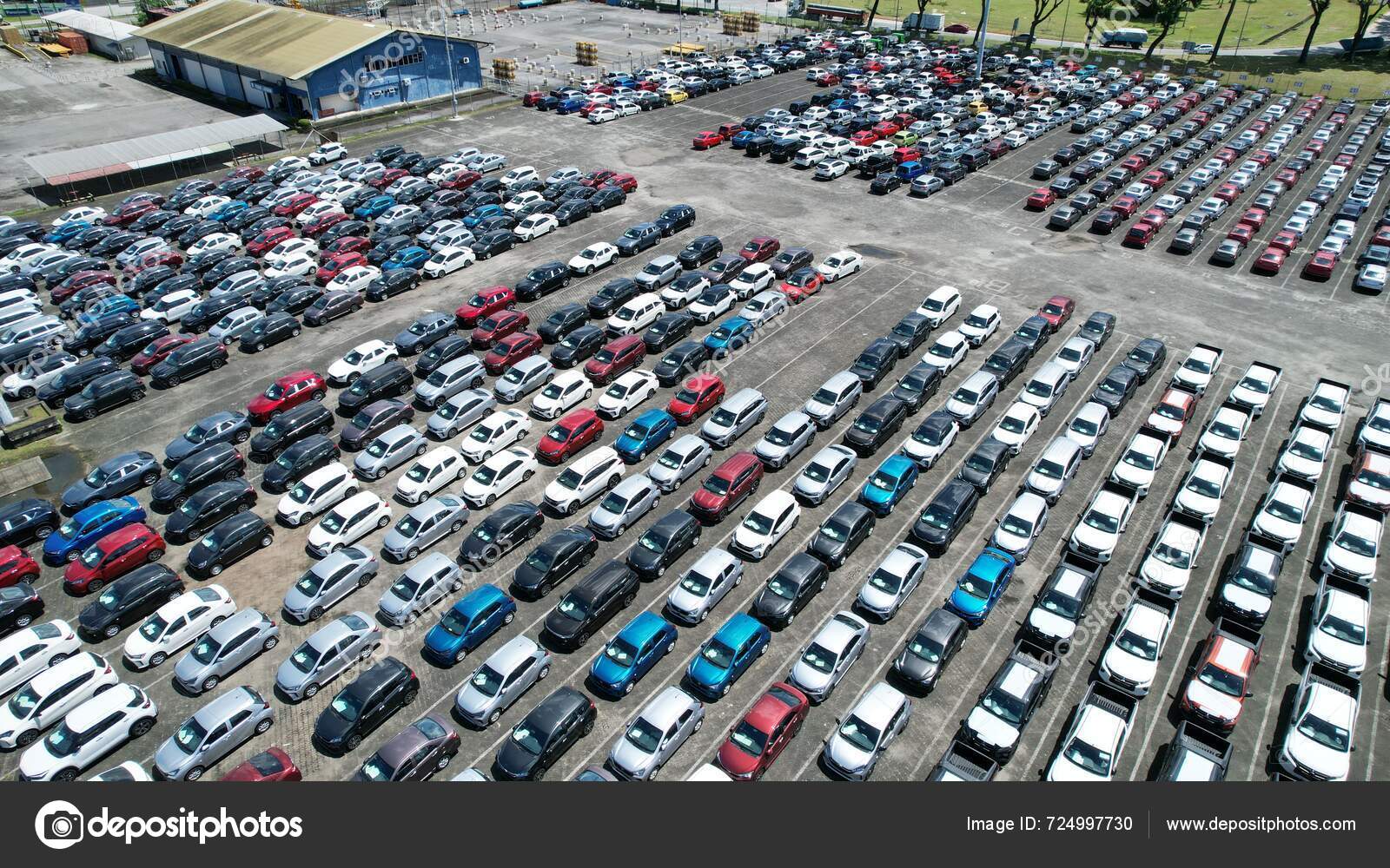 Kuching Malaisie Juin 2024 Port Senari Port Terminal Attente — Photo ...