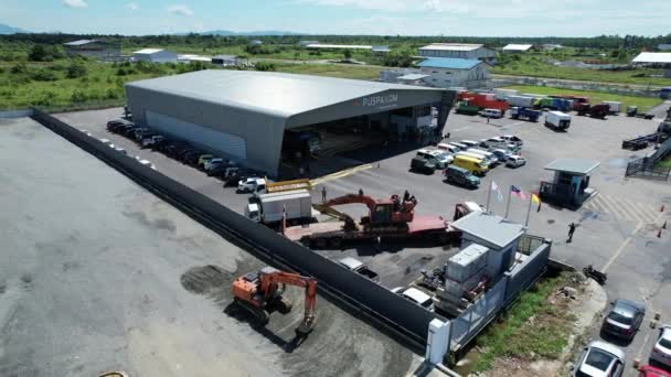 Kuching Malaysia July 2024 Puspakom Vehicle Inspection Centre — Stock ...