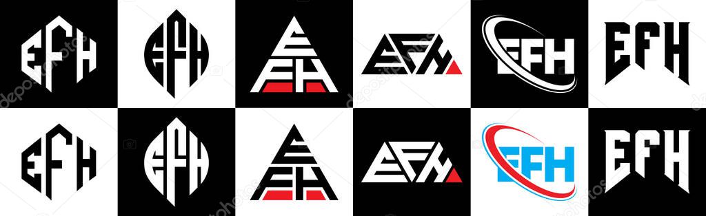 Efh letter Vector Art Stock Images | Depositphotos