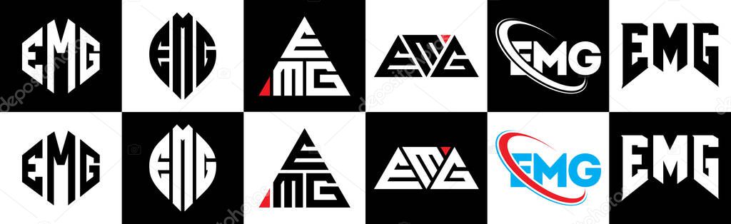 Emg letter Vector Art Stock Images | Depositphotos