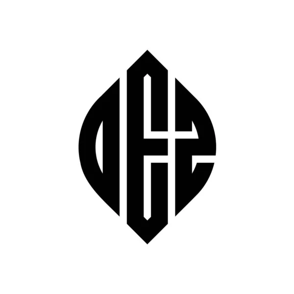 Sez Circle Letter Logo Design Circle Ellipse Shape Sez Ellipse Stock ...