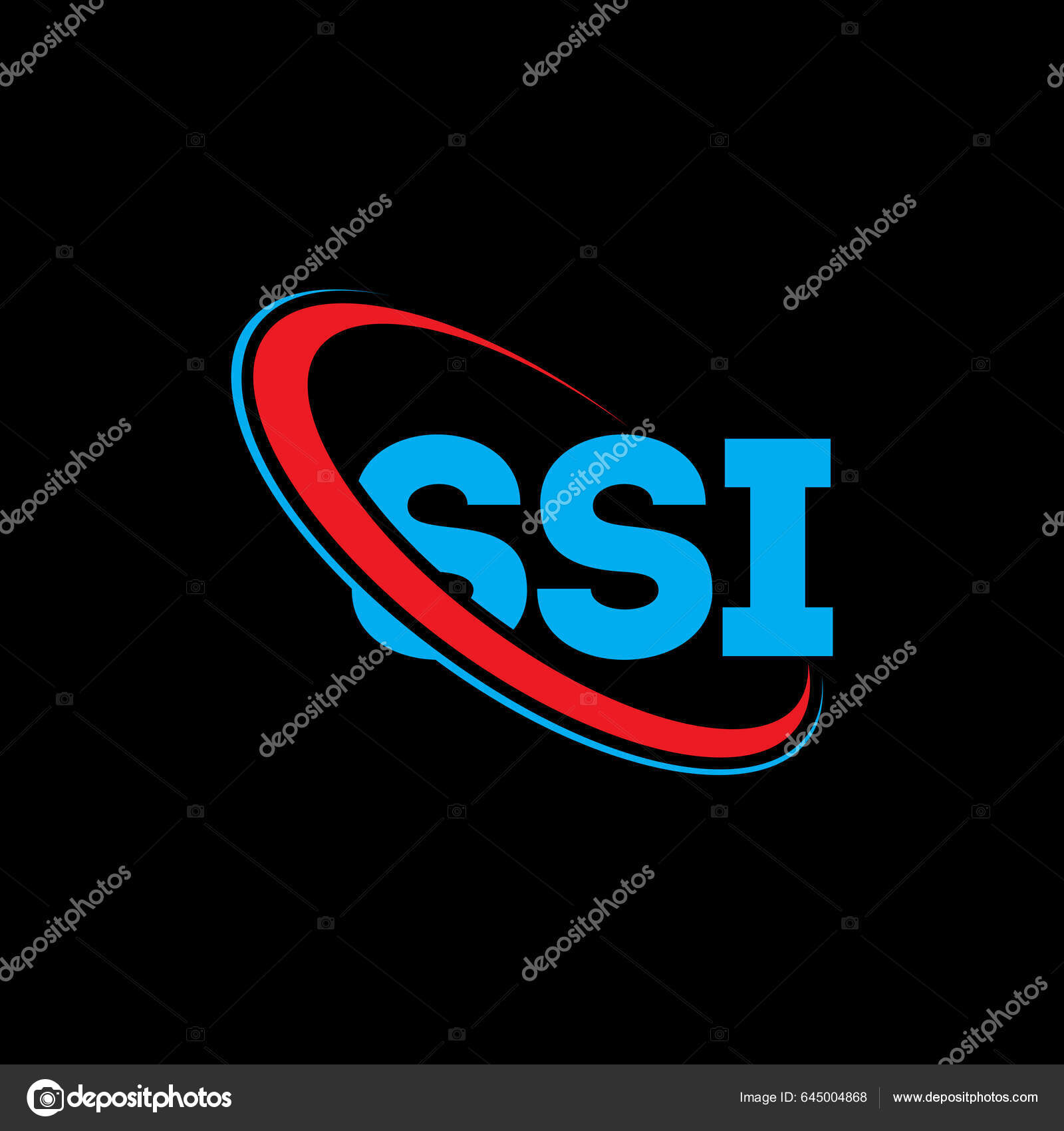 Ssi Logo Ssi Letter Ssi Letter Logo Design Initials Ssi Stock Vector by ...