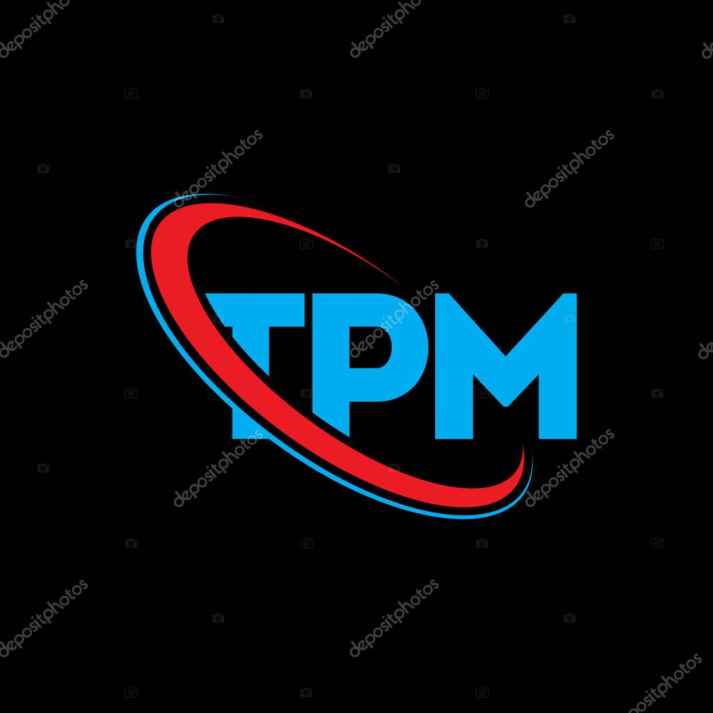 Logo De Tpm Carta De Tpm Diseño Del Logotipo De La Letra Tpm Logo