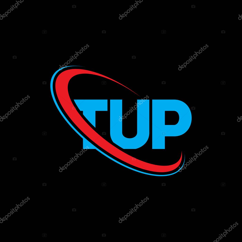 Logo TUP. Carta TUP. Diseño del logotipo de la carta TUP. Inicial ...